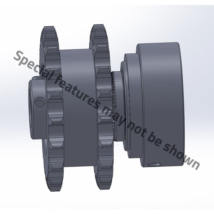 Air Engaged Tooth Clutch