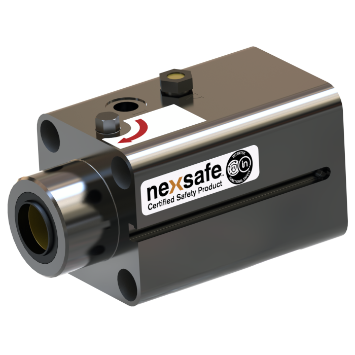 Spring Engaged Cylinder Mount Rod Lock