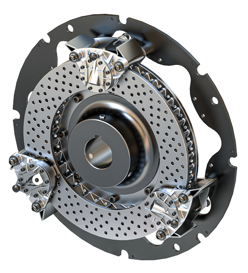 Tension Control Brakes that dissipate heat from machines